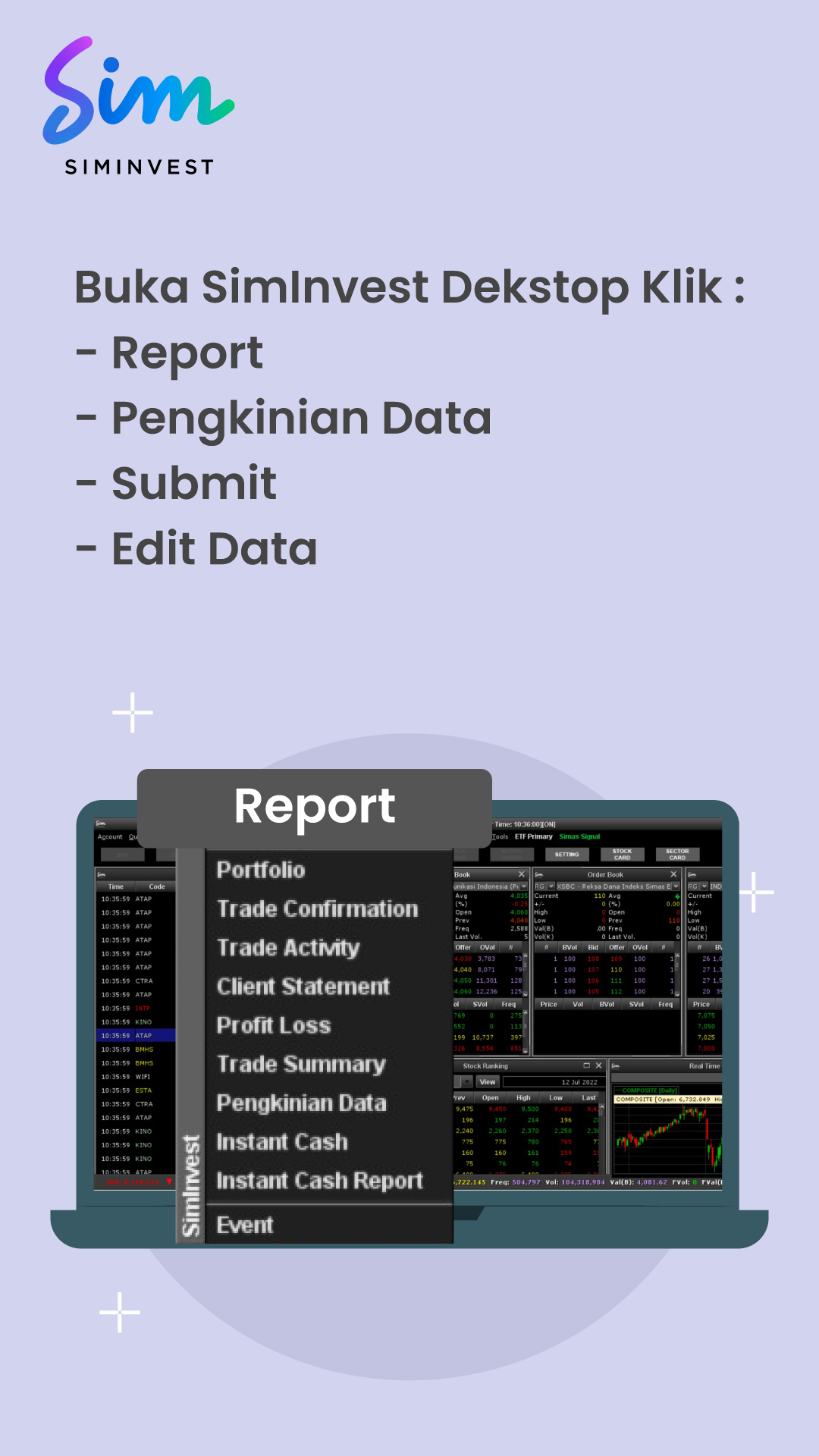 Cara merubah data rekening bank melalui aplikasi SimInvest Dekstop - Pusat Bantuan SimInvest