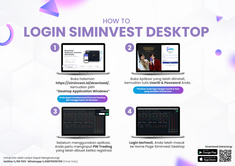 Cara login SimInvest Dekstop - Pusat Bantuan SimInvest
